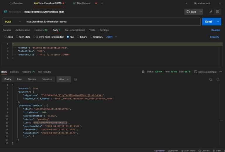 Integrating eSewa (ePay V2) Payment Gateway with Node.js and MongoDB ...